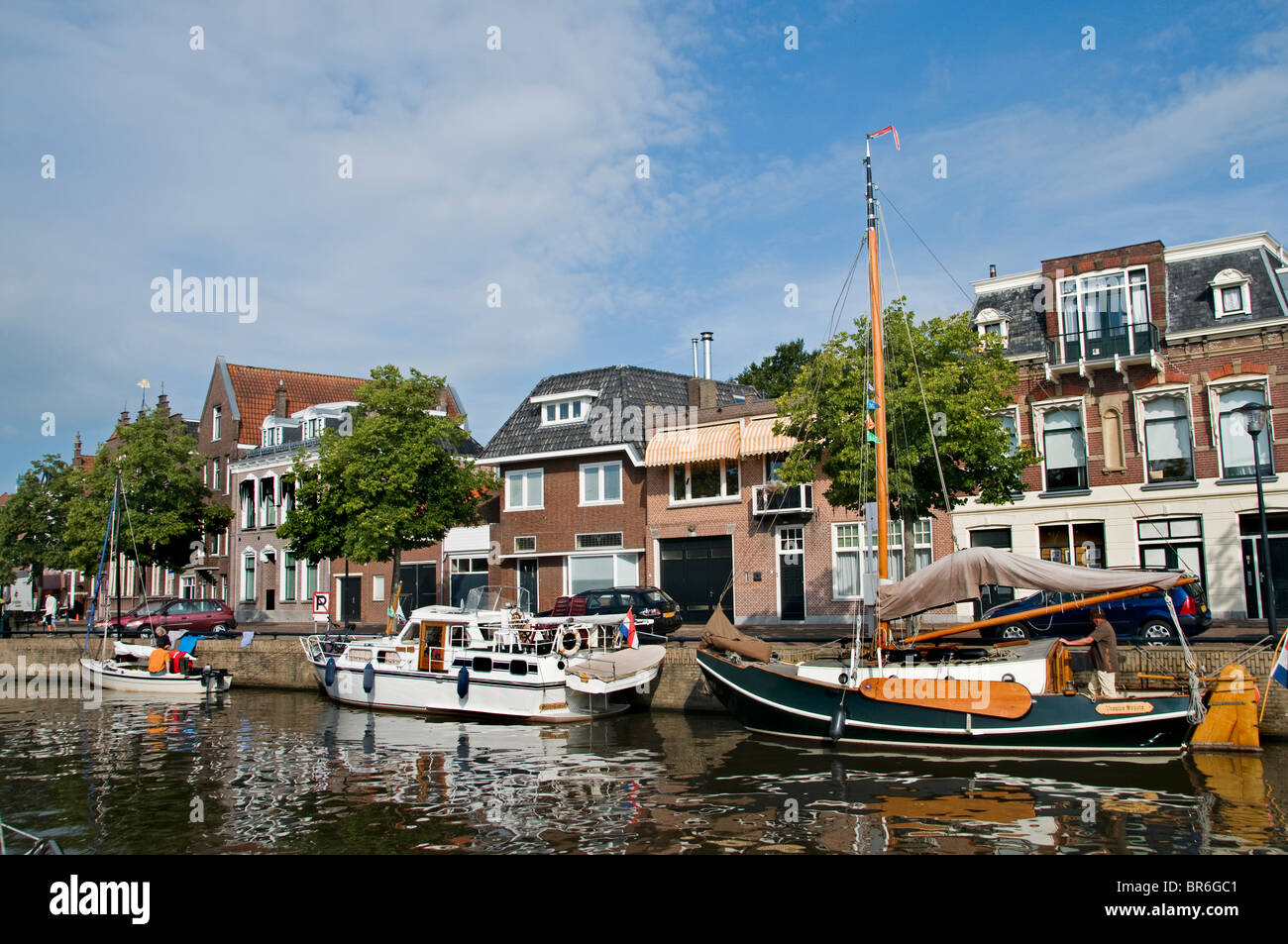 Sneek Netherlands Friesland town city Stock Photo - Alamy