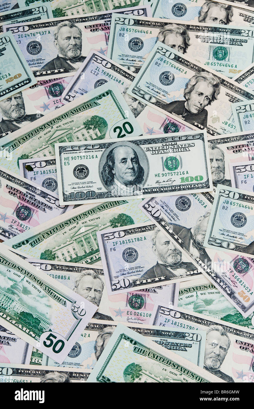 American dollar bills Stock Photo - Alamy