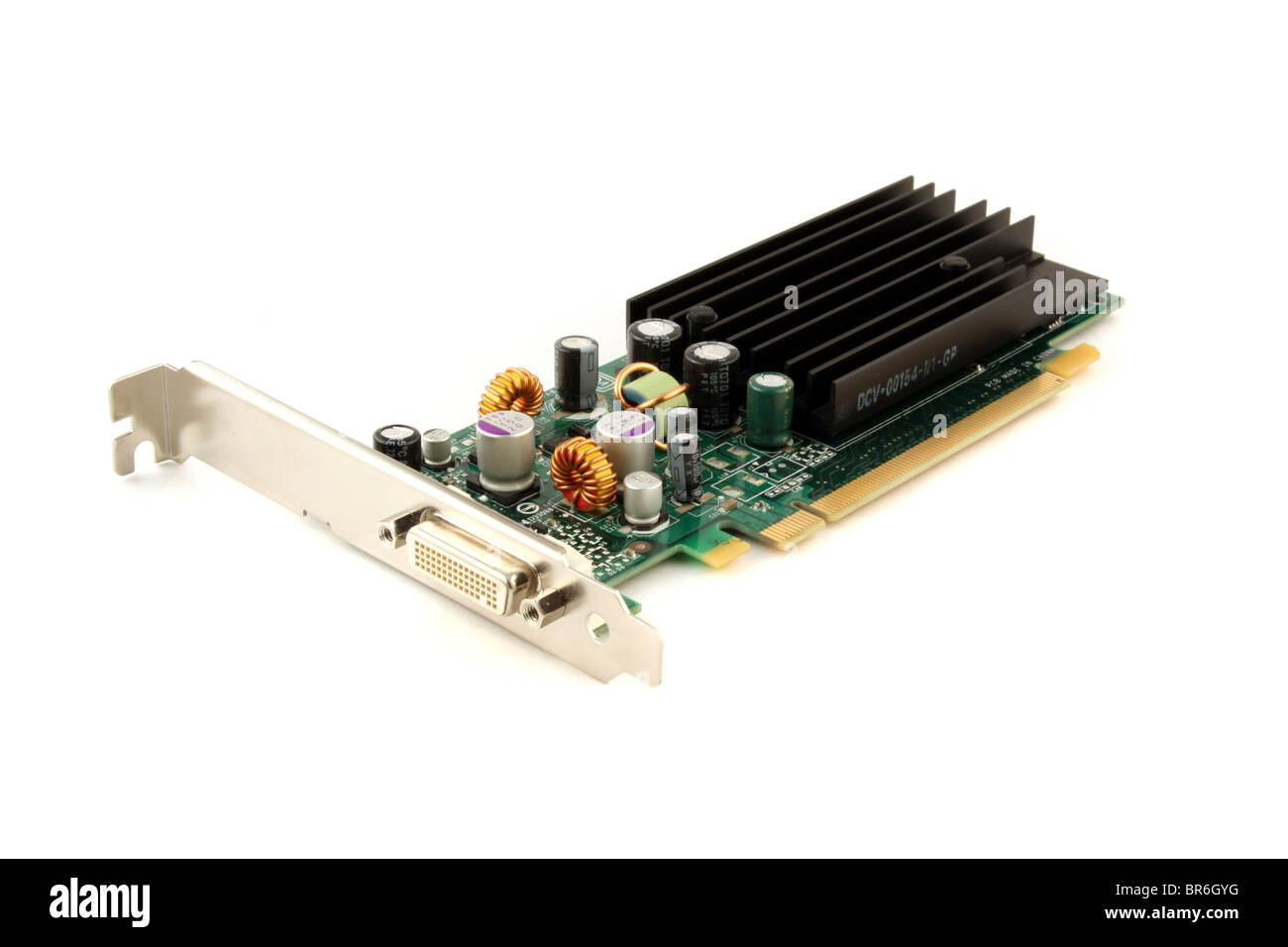 Graphics card isolated on pure white Stock Photo - Alamy