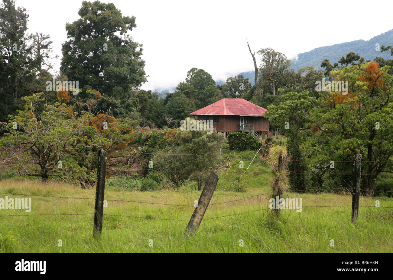 Rural landscapes of the Chiriqui Province, oriental region of Panama ...
