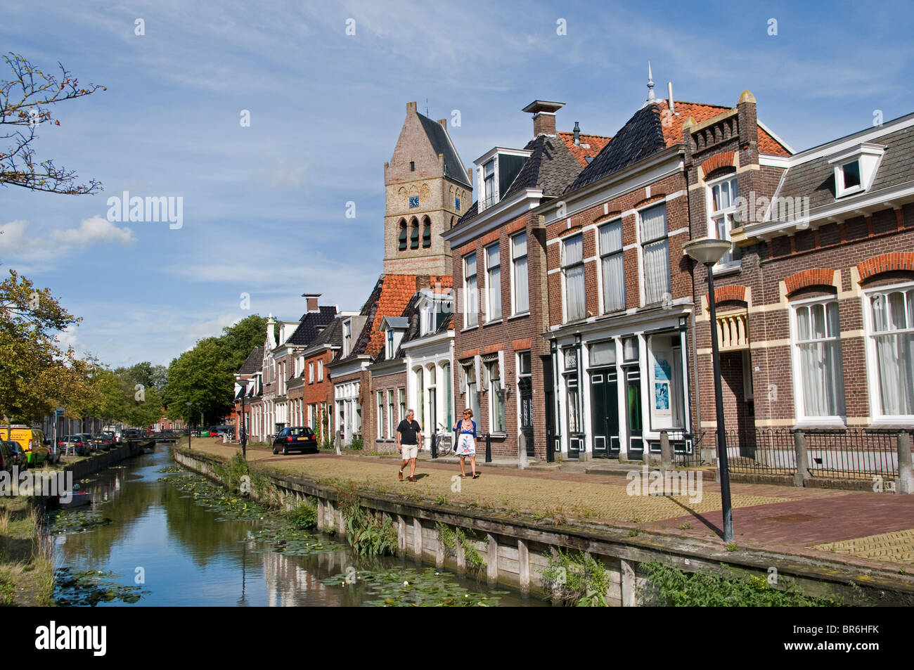 Bolsward town city historic Netherlands Friesland Stock Photo - Alamy