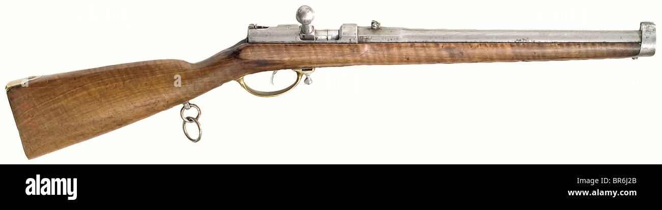 A needle fire carbine, model 1857, N. Dreyse, Sömmerda, year of issue ...