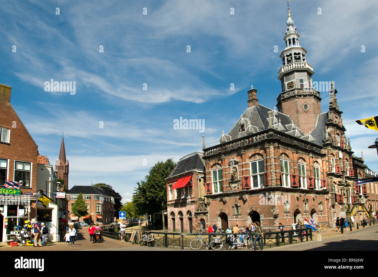Bolsward town city historic Netherlands Friesland Stock Photo - Alamy