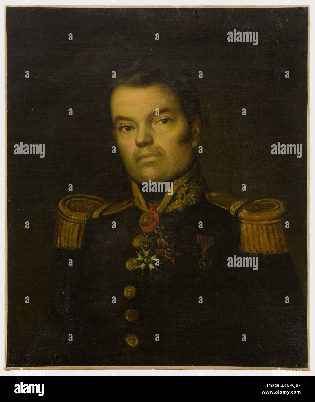 Oil painting man portrait hi-res stock photography and images - Alamy