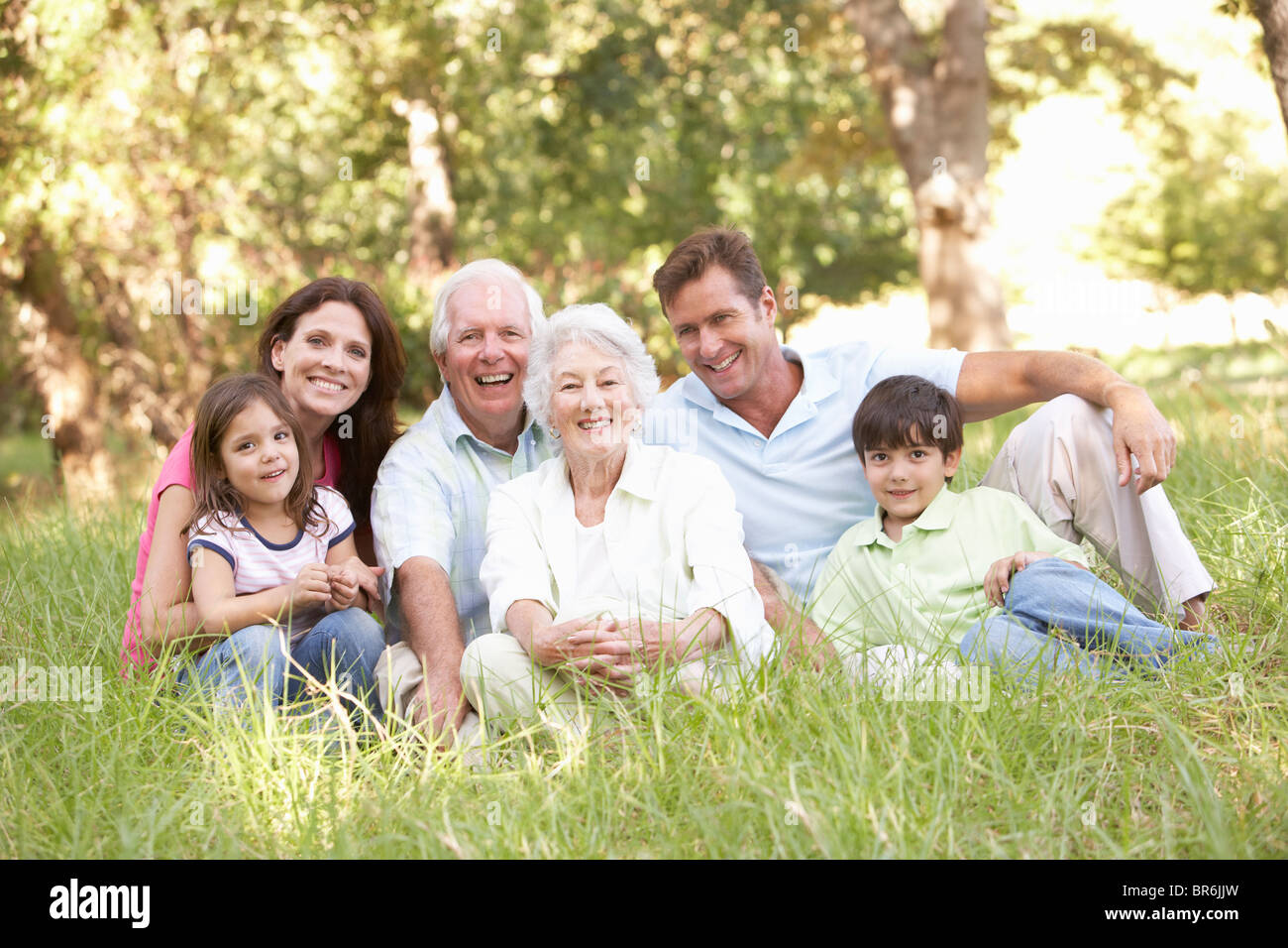 Group in park hi-res stock photography and images - Alamy