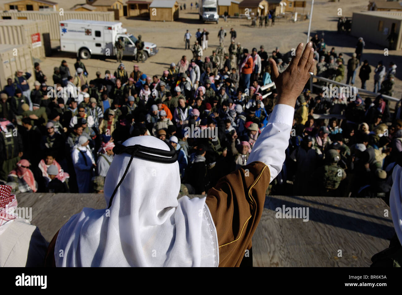 Army desert training at Fort Irwin Stock Photo - Alamy