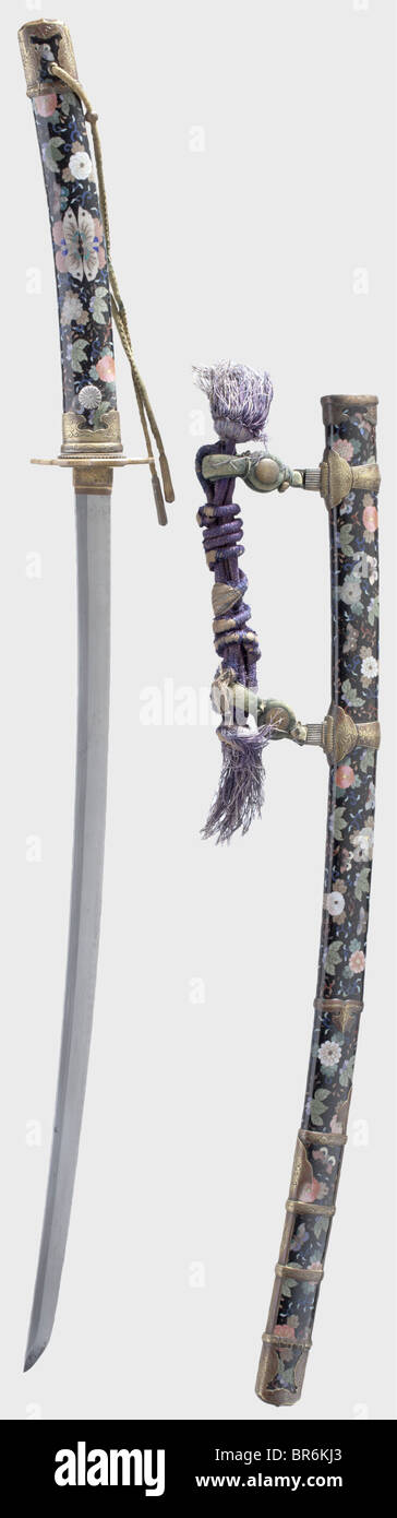 Mokko tsuba hi-res stock photography and images - Alamy