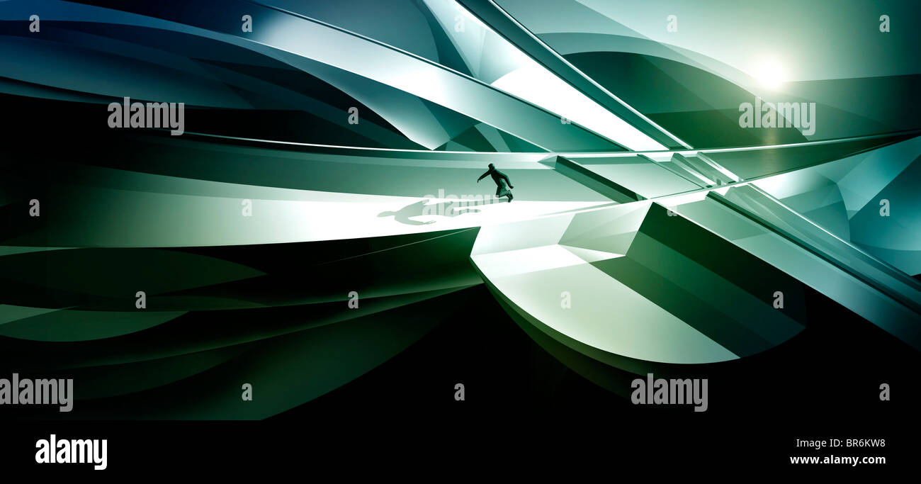 Abstract man image hi-res stock photography and images - Alamy