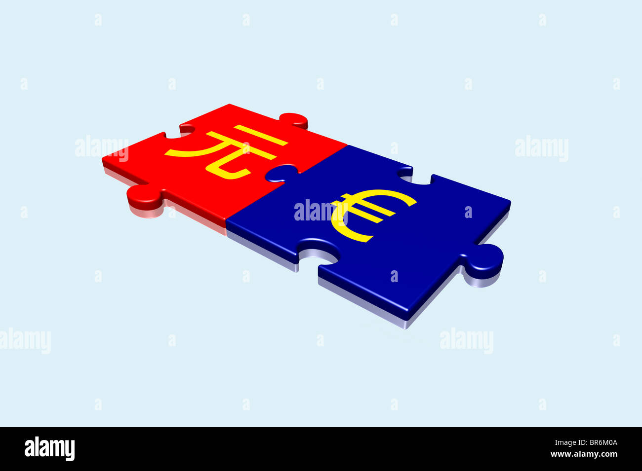 Jigsaw puzzle money euro hi-res stock photography and images - Alamy