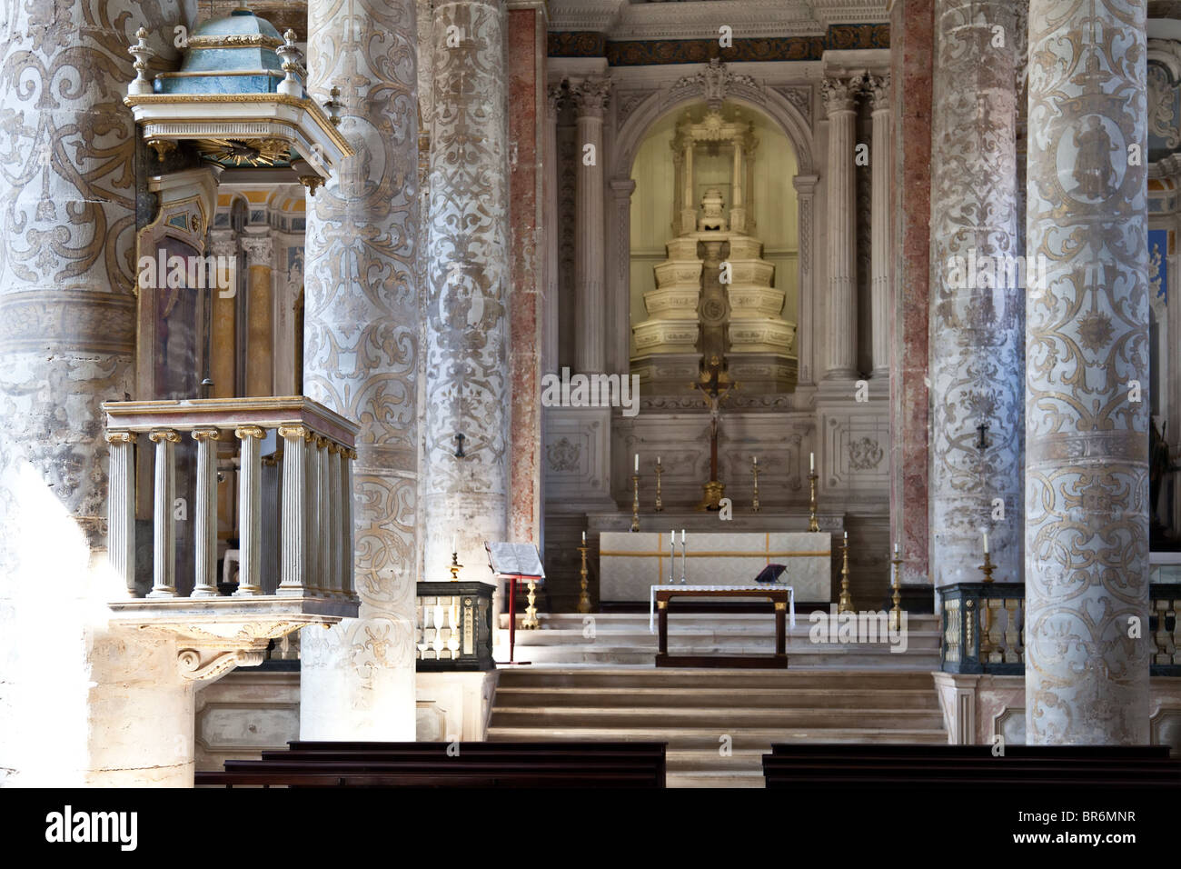 Inside catholic church pulpit hi-res stock photography and images - Alamy