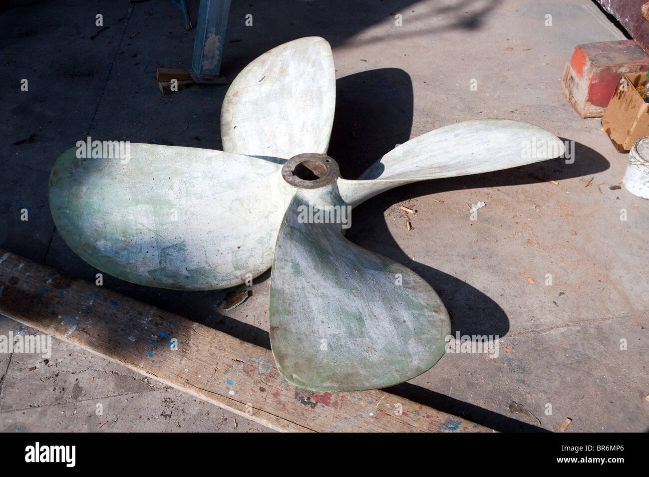 vessel Helix detail close up, harbor Formia Italy Stock Photo - Alamy