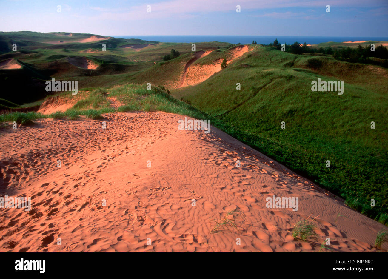 Maris Michigan USA Grand Sable Dunes Lake Superior Stock Photo - Alamy