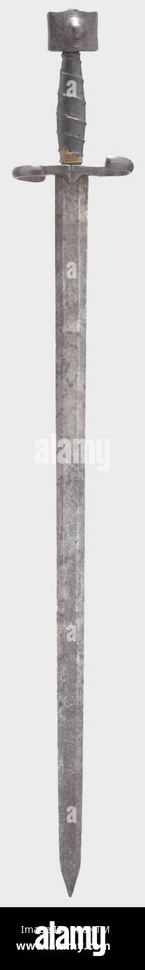 A Venetian sword, 1480 - 1500. So called "spada schiavonesca". Broad ...