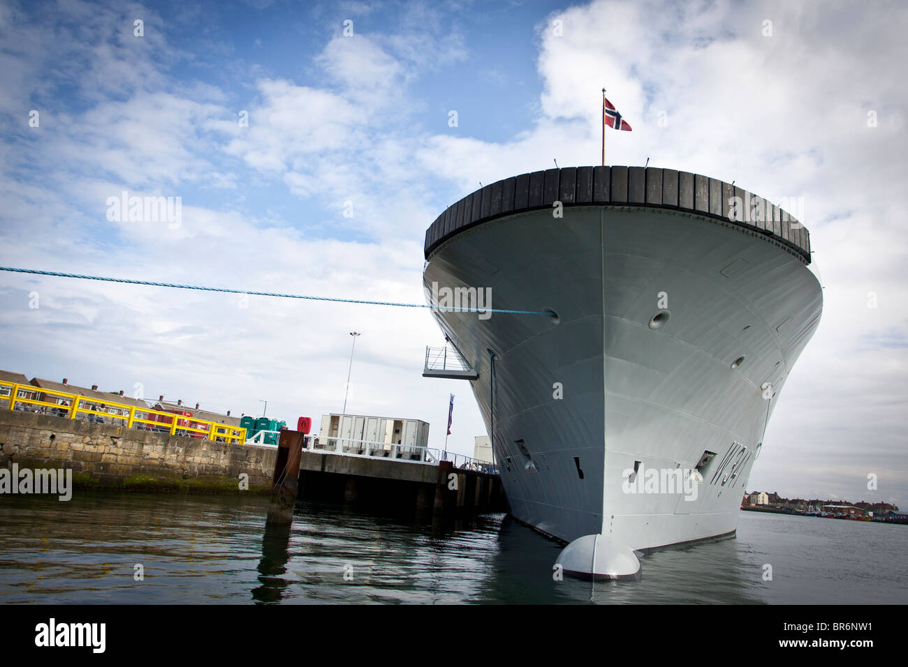 Norwegian Navy Kystvakt (Coast Guard) Bergen W341 a Barentshav class ...