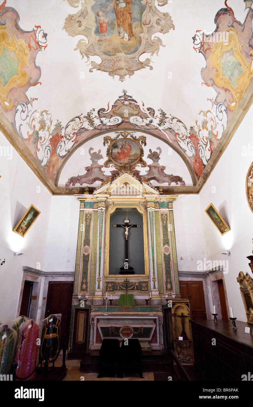 Crucifix inside catholic church hi-res stock photography and images - Alamy