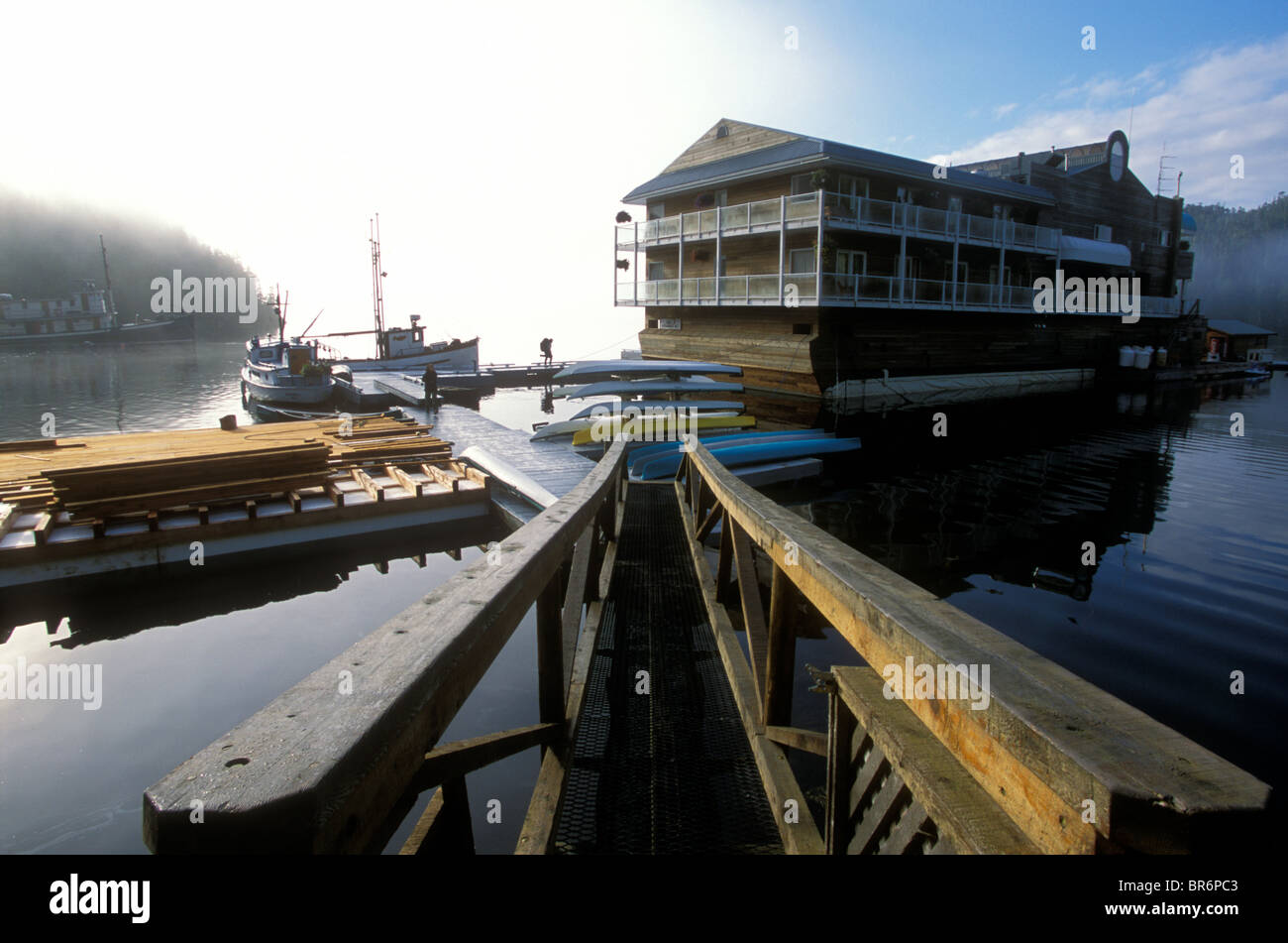 Clayoquot Wilderness Resorts & Spa located in the fragile Clayoquot ...