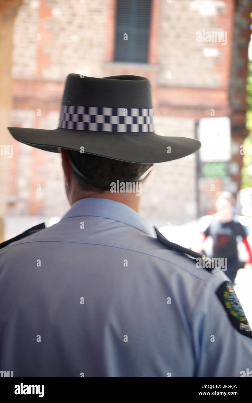N.S.W. Police (grey hat) Sydney Australia Stock Photo - Alamy