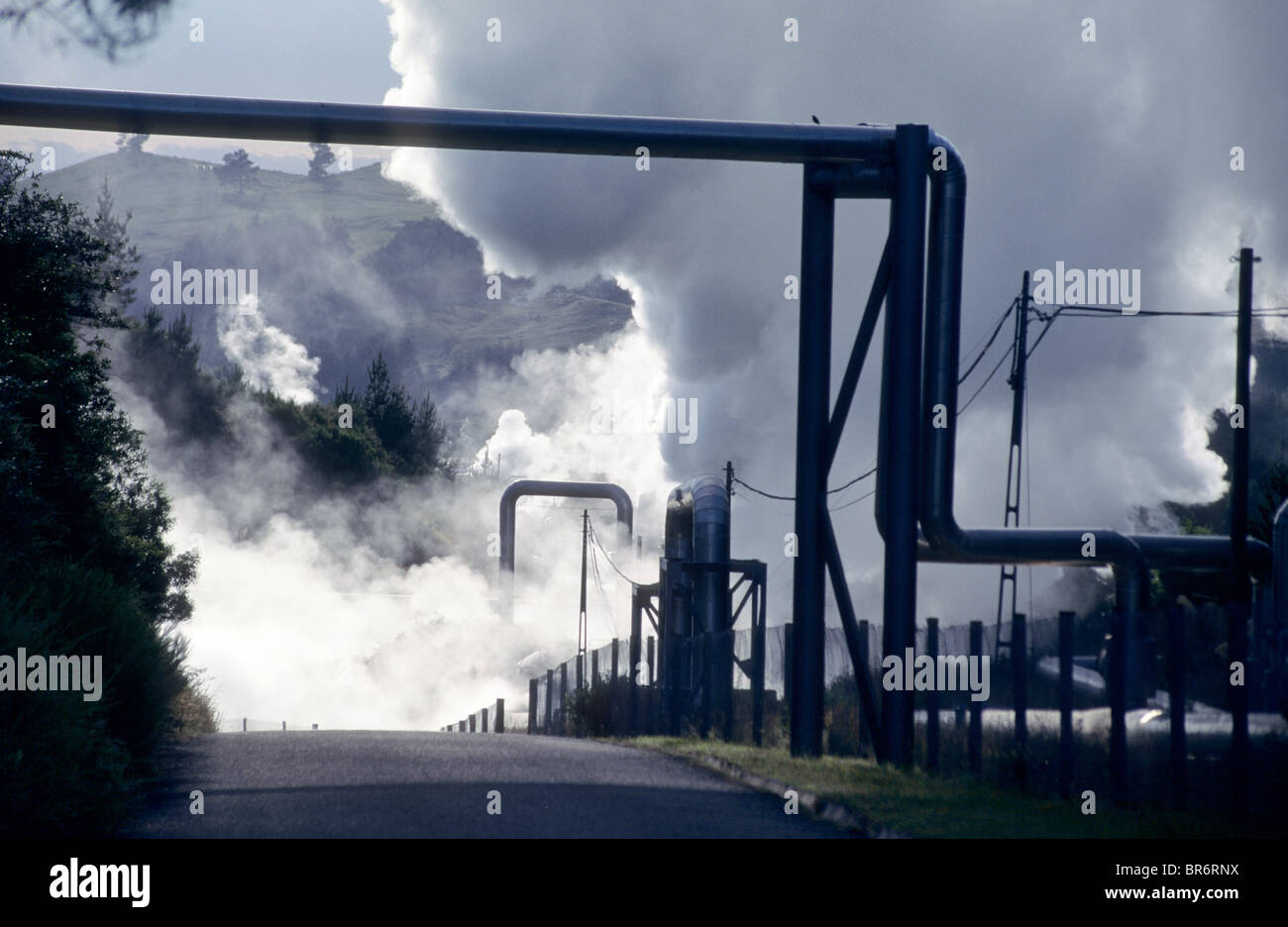 Geothermal power plant in new zealand hi-res stock photography and ...