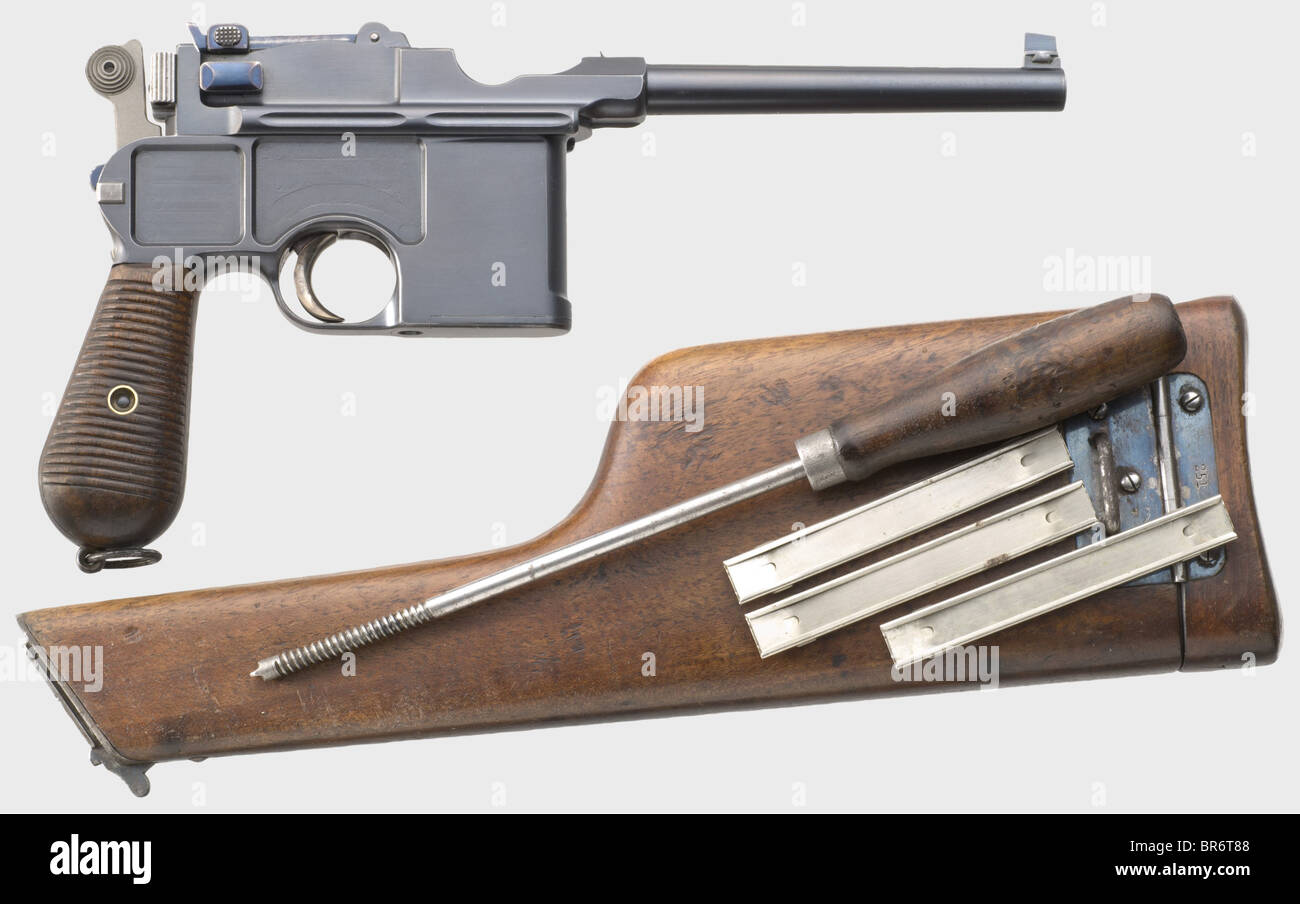 A Mauser C 96 "Step-Barrel Cone Hammer - System Mauser", including ...