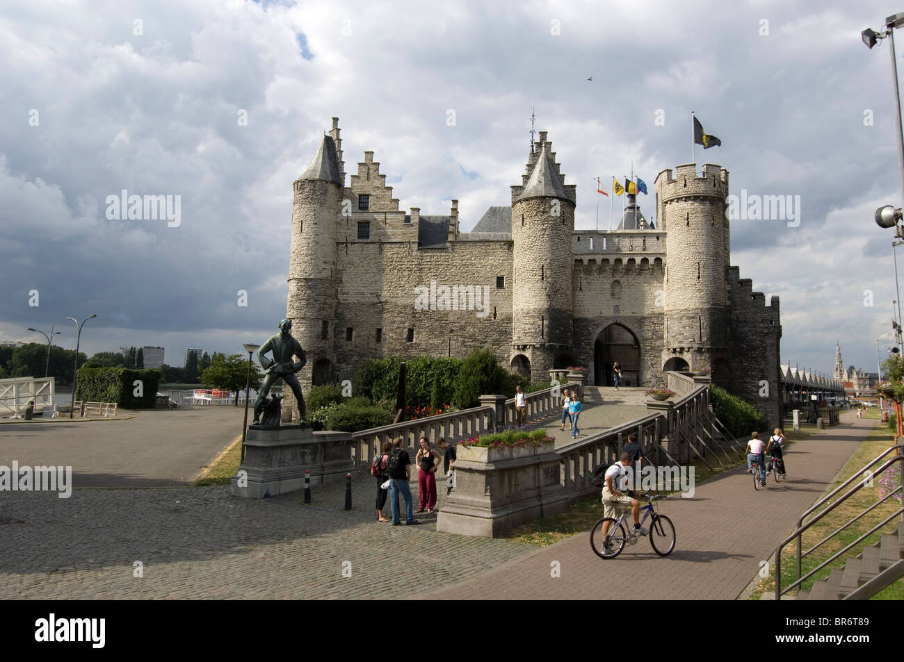 Het Steen castle in Antwerp Stock Photo - Alamy