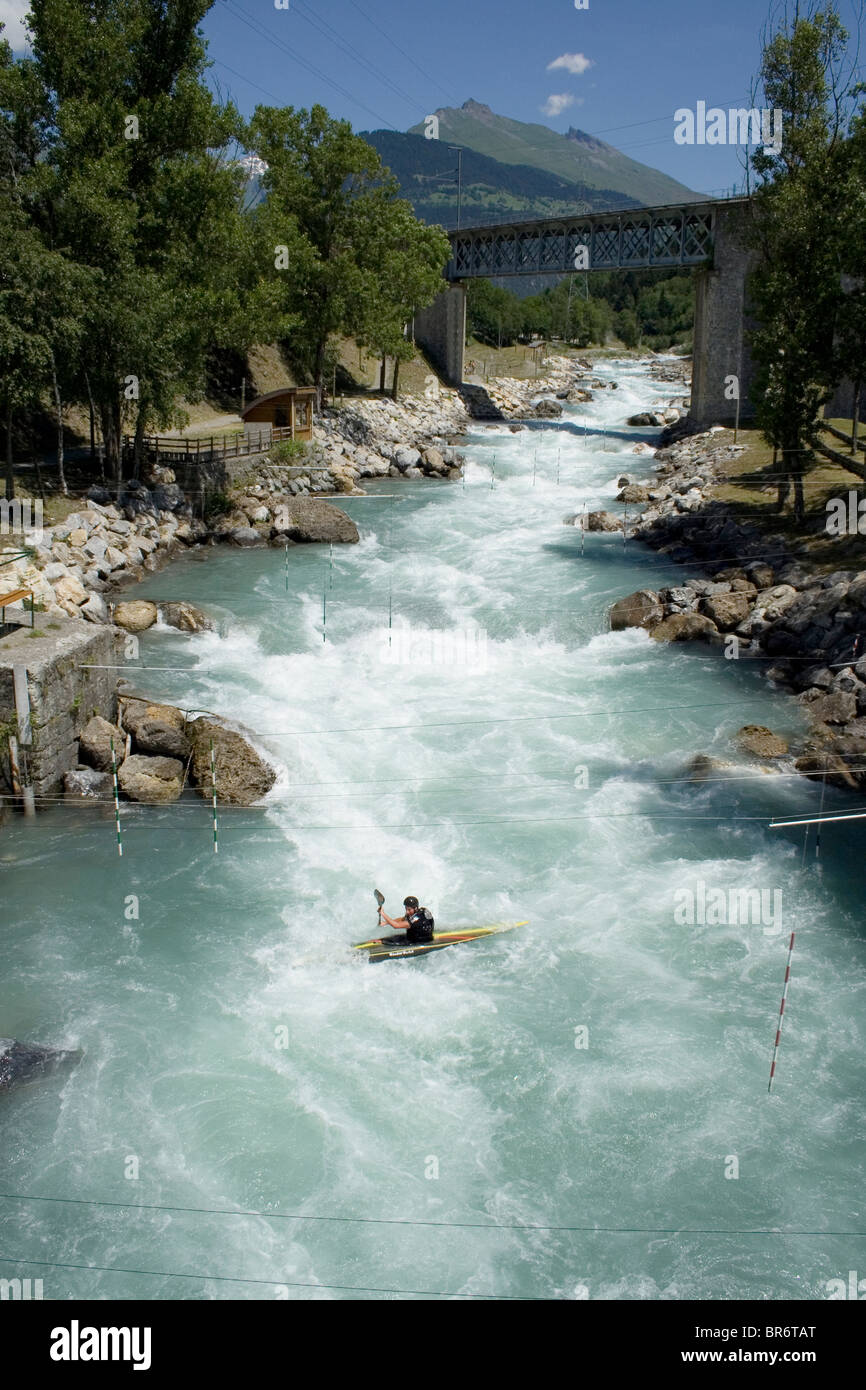 Whitewater slalom racing hi-res stock photography and images - Alamy