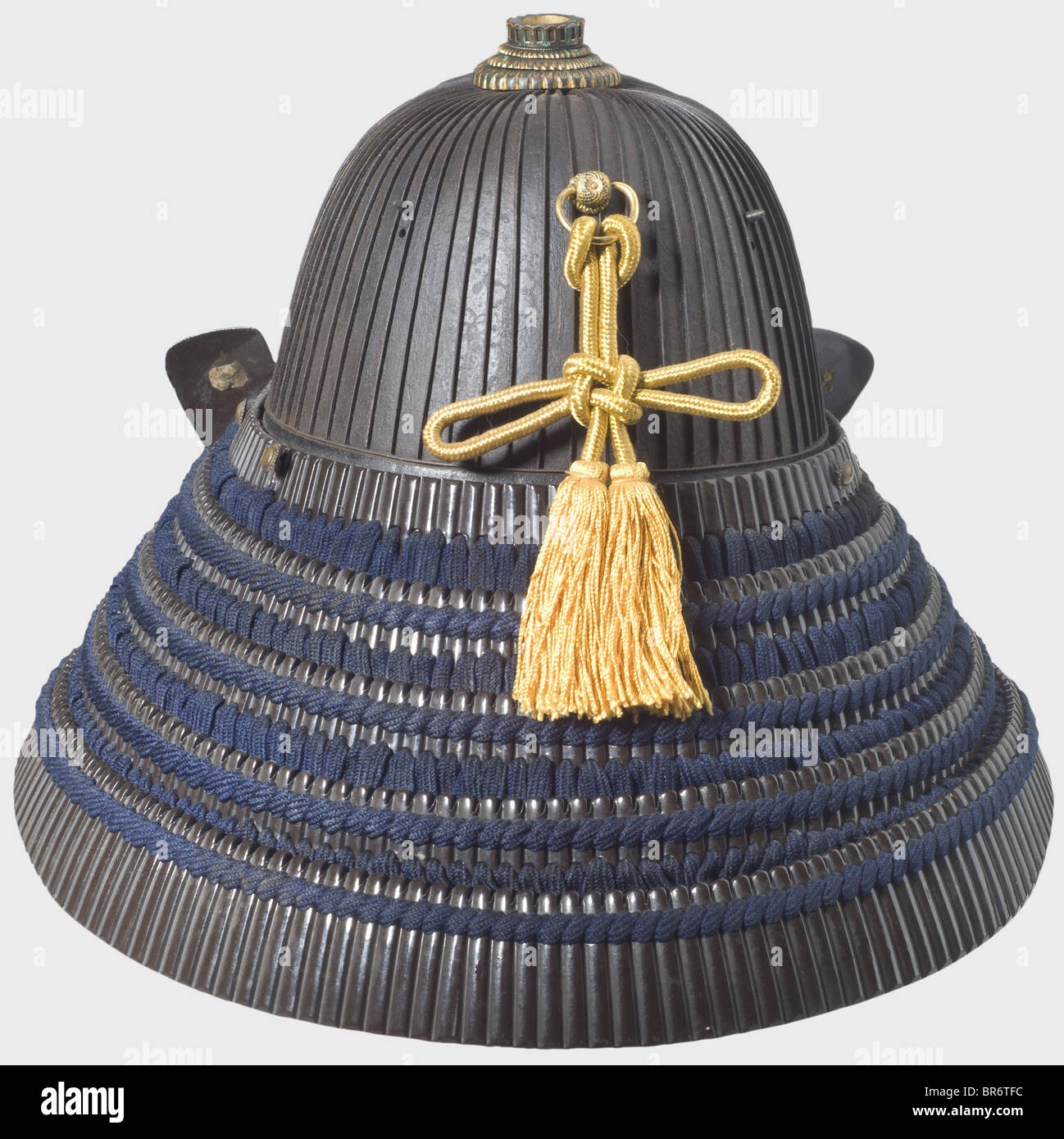 A suji kabuto with 62 plates, Japan, 2nd half of Edo period. Helmet ...