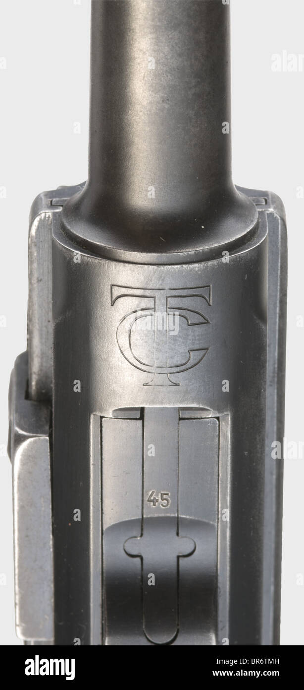 A Parabellum, Police, circa 1935/36, 9 mm Parabellum cal., no. 945 ...