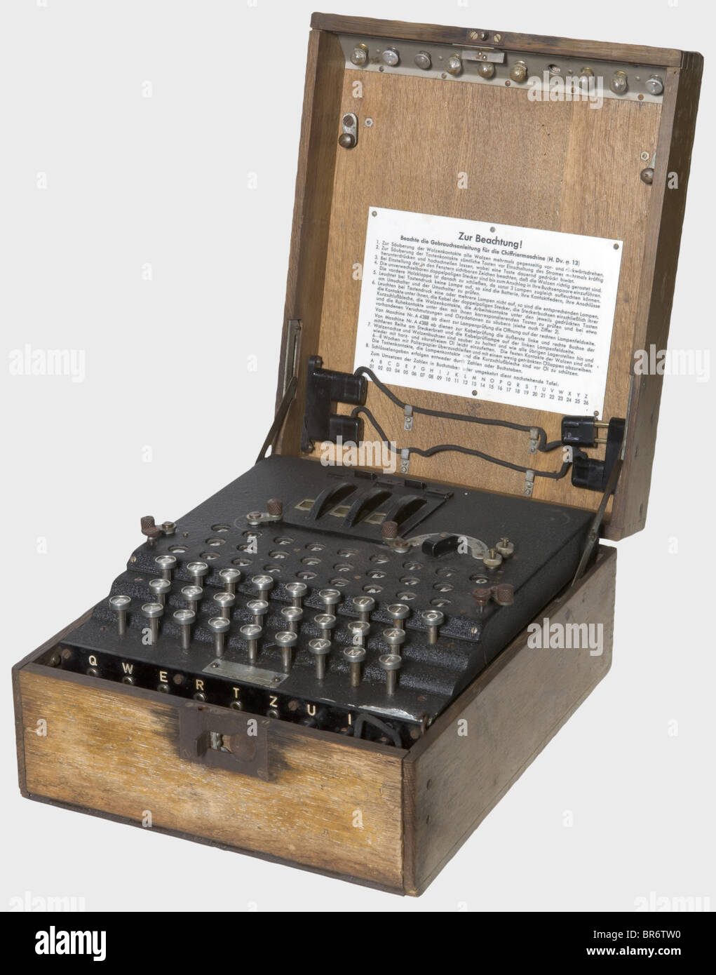Enigma machine german army hi-res stock photography and images - Alamy