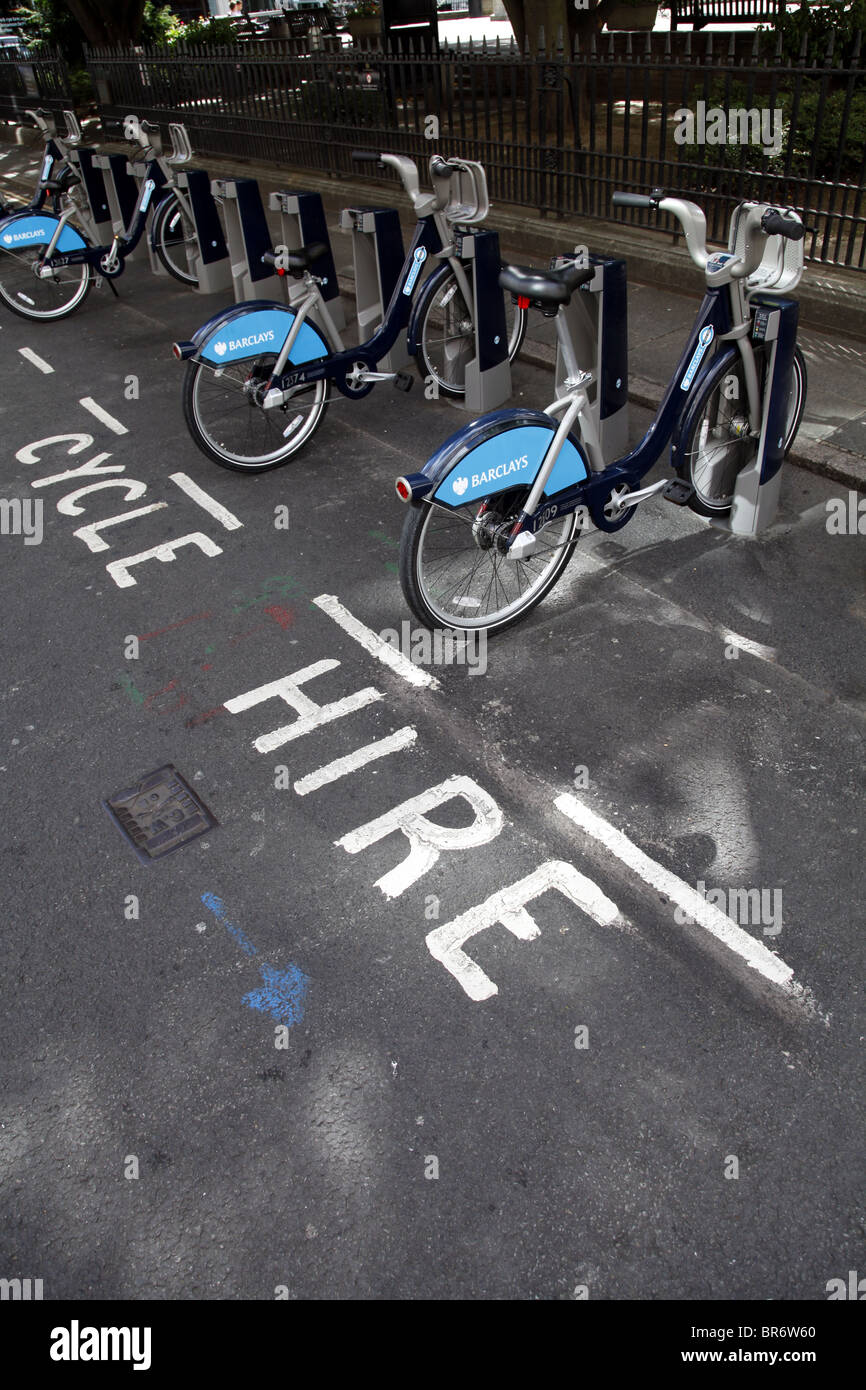 Cycle Hire, London Stock Photo - Alamy