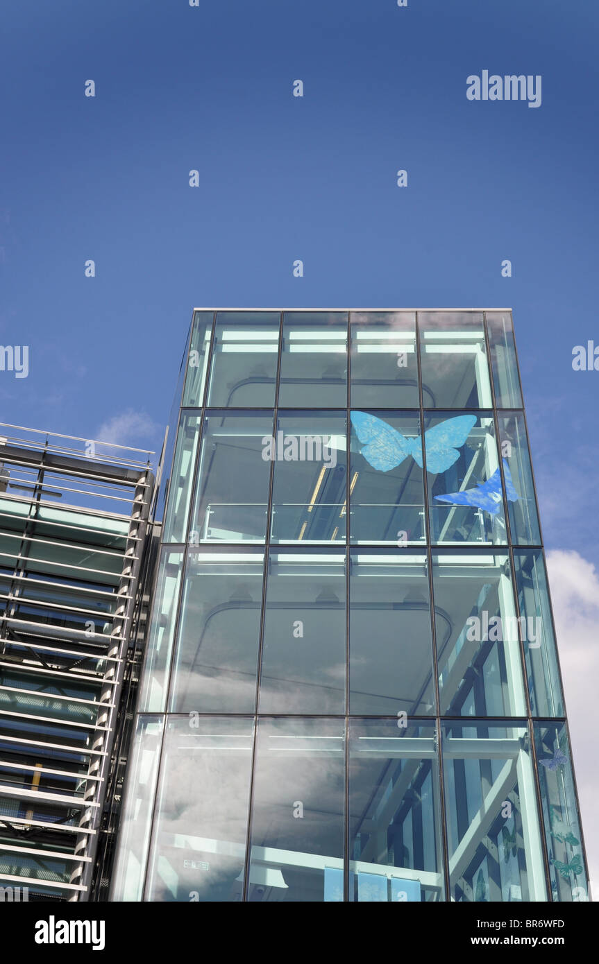 Newcastle central library Stock Photo - Alamy