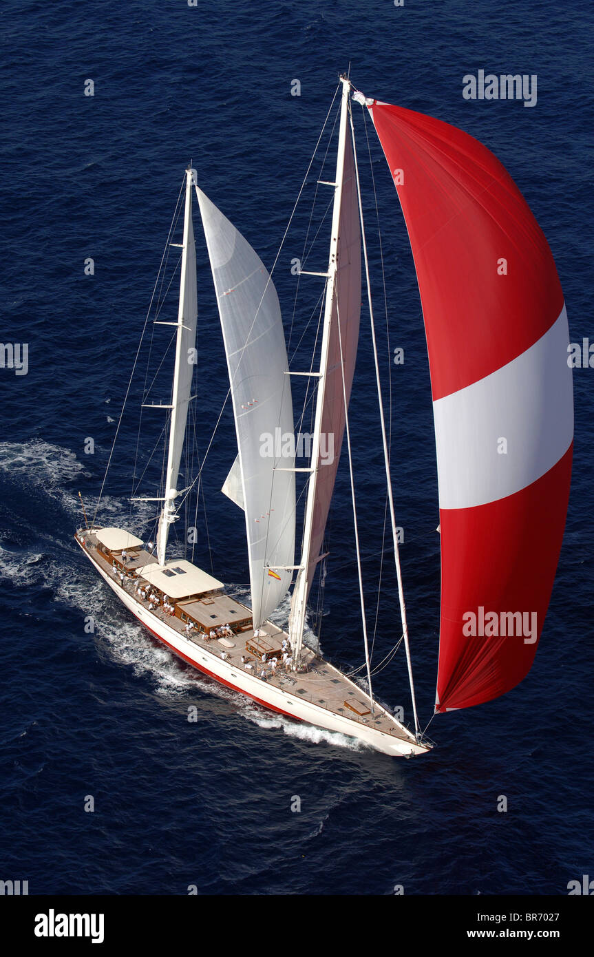 SY "Adele", 180 foot Hoek Design, at the Superyacht Cup Palma, October ...