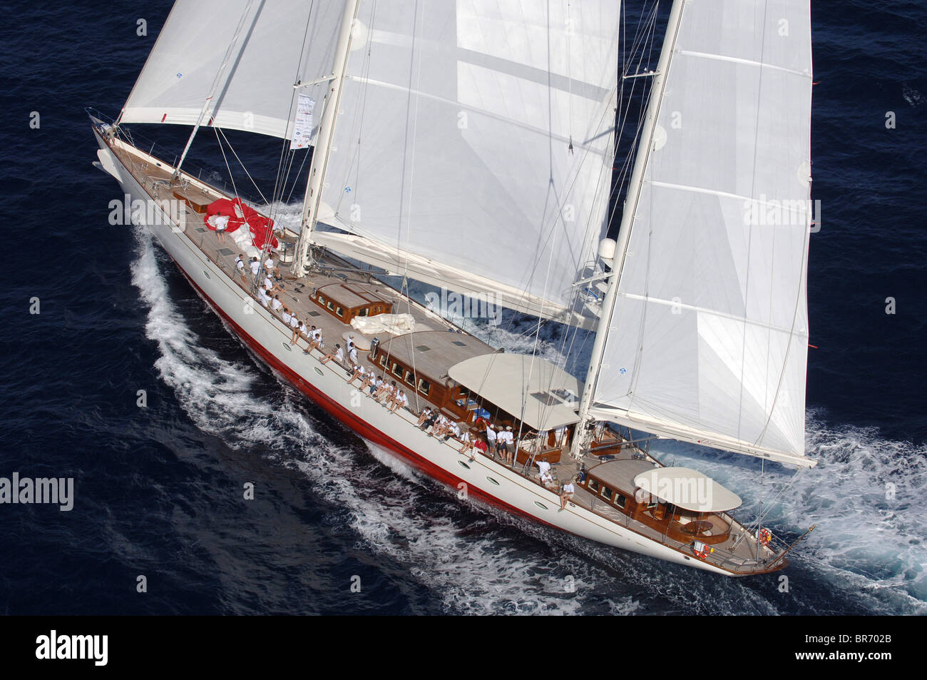 SY "Adele", 180 foot Hoek Design, at the Superyacht Cup Palma, October ...