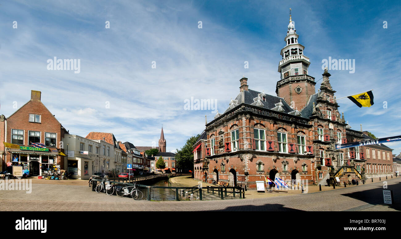 Bolsward town city historic Netherlands Friesland Stock Photo - Alamy