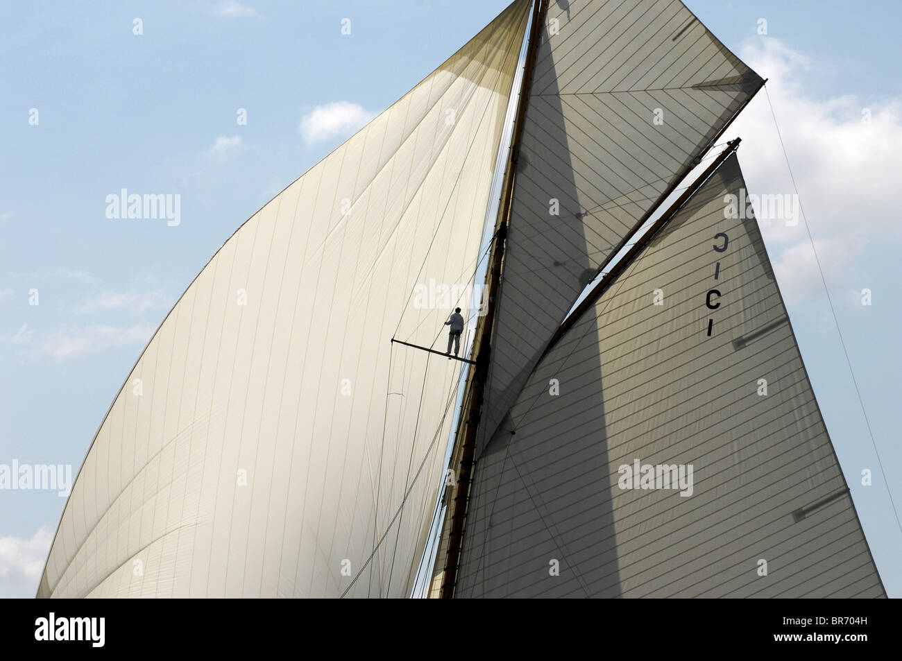 Gaff topsail hi-res stock photography and images - Alamy
