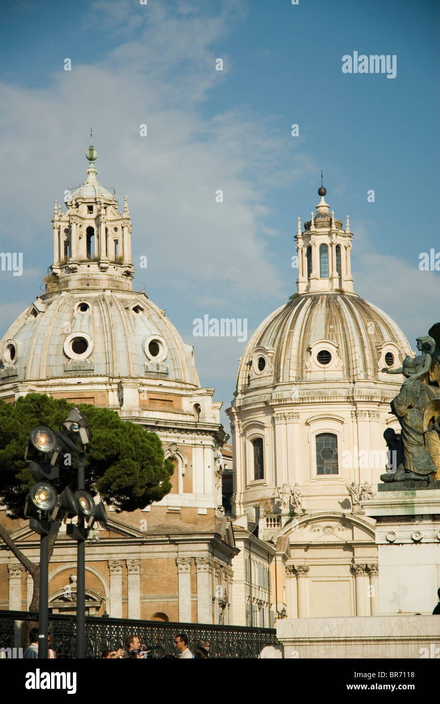 Ancient Rome churches Italy Stock Photo - Alamy