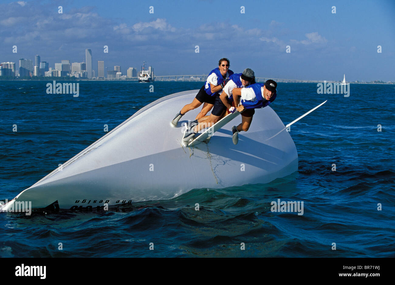 Righting capsized boat hi-res stock photography and images - Alamy
