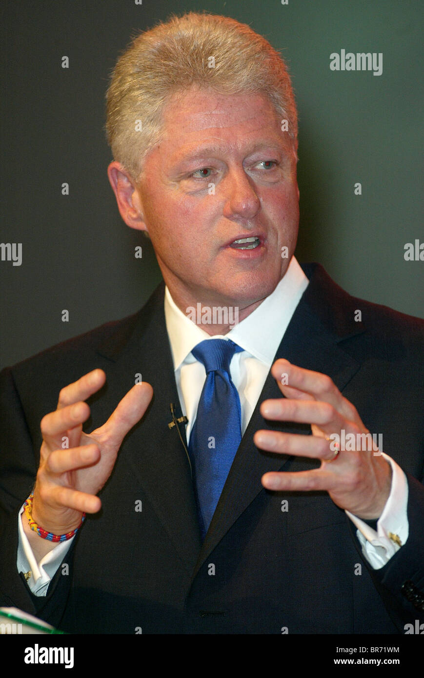BILL CLINTON EX PRESIDENT OF USA 03 October 2002 LABOUR PARTY ...
