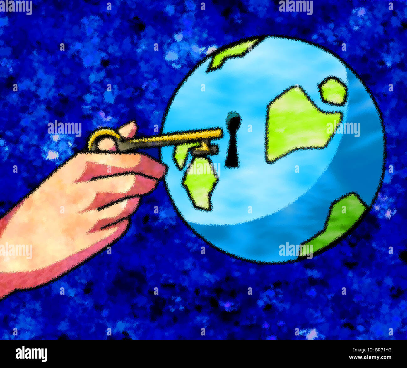 Hand representation hi-res stock photography and images - Alamy