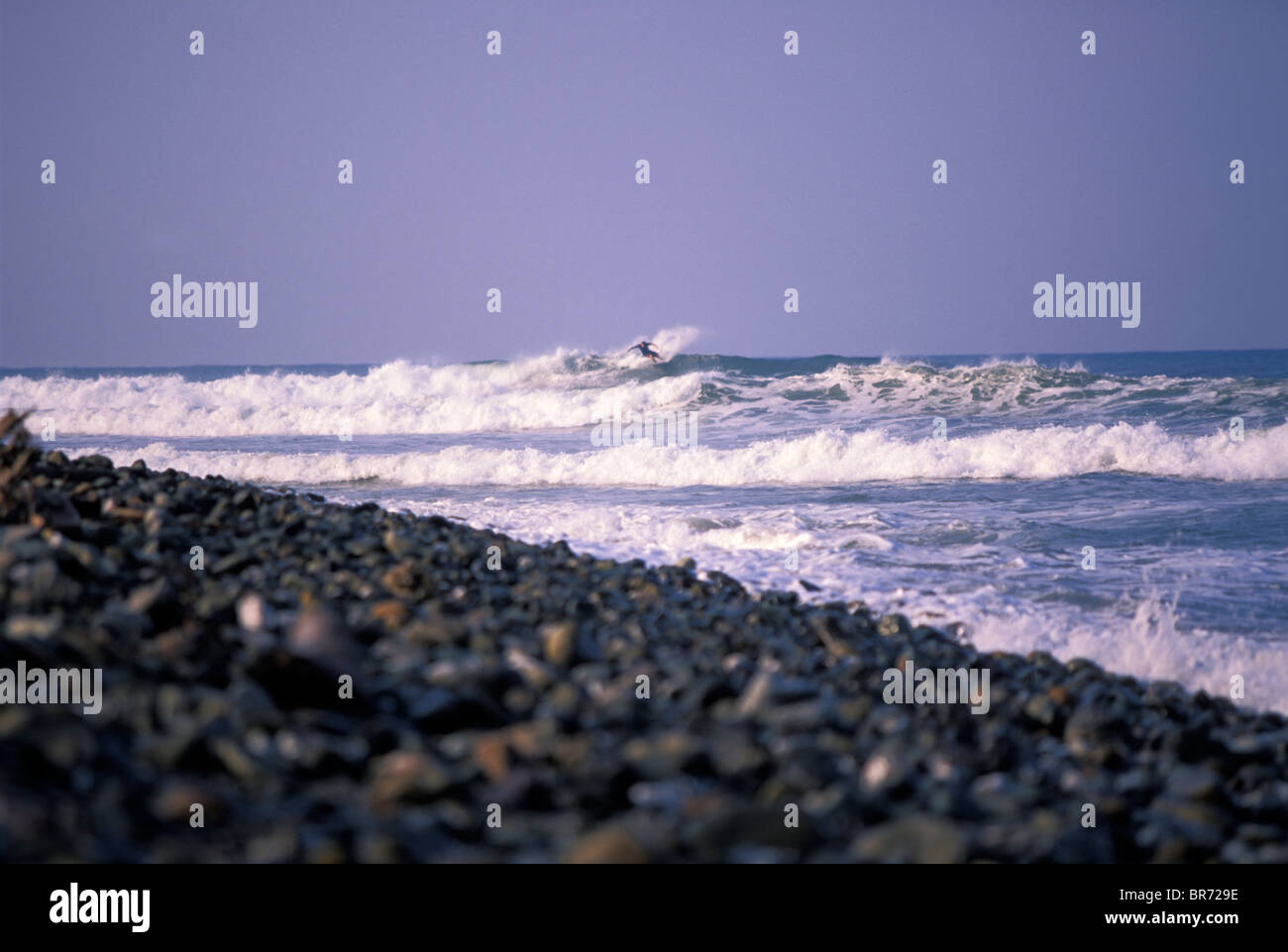 Man surfing in Michoacan Mexico Stock Photo - Alamy