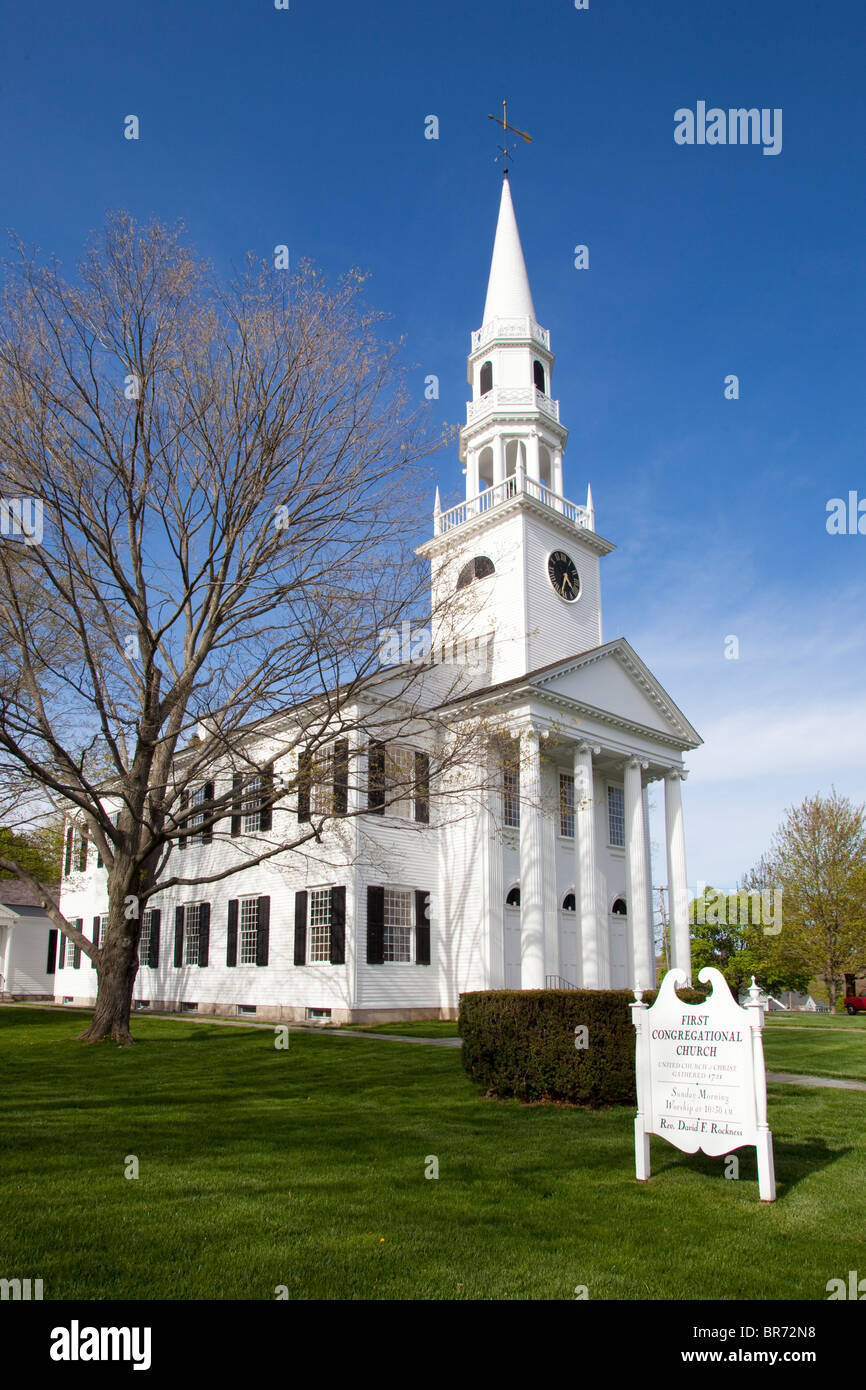 First Congregational Church Stock Photos & First Congregational Church ...