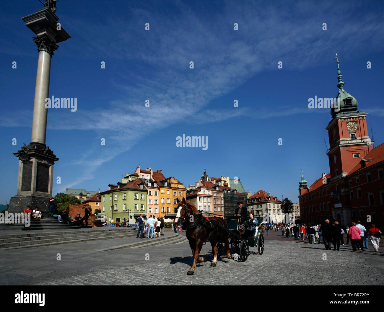 Warszawa royal castle hi-res stock photography and images - Alamy