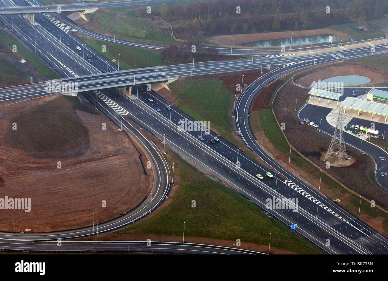 M6 toll road opening ceremony hi-res stock photography and images - Alamy