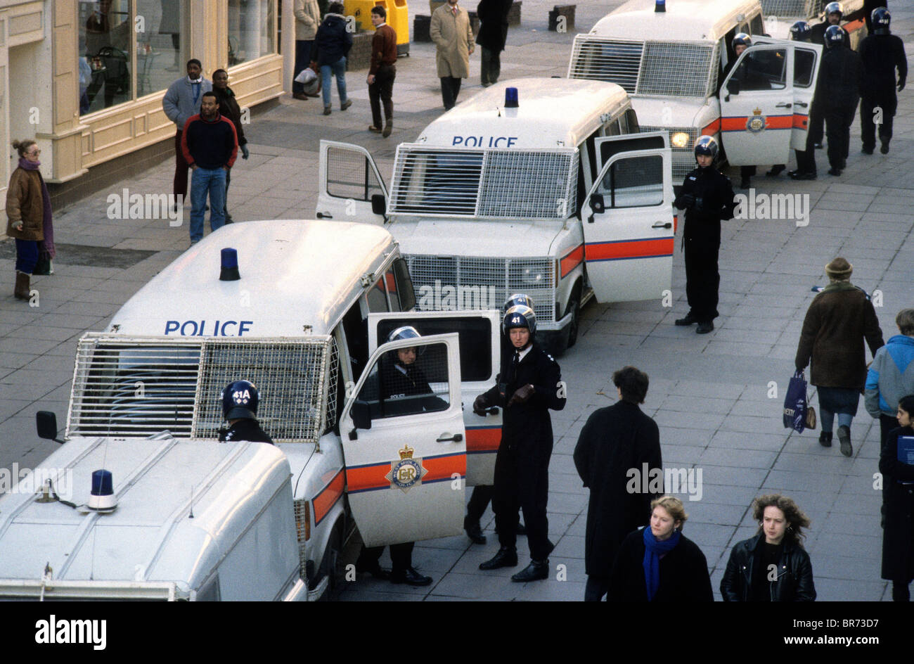 1980s police riot gear hi-res stock photography and images - Alamy