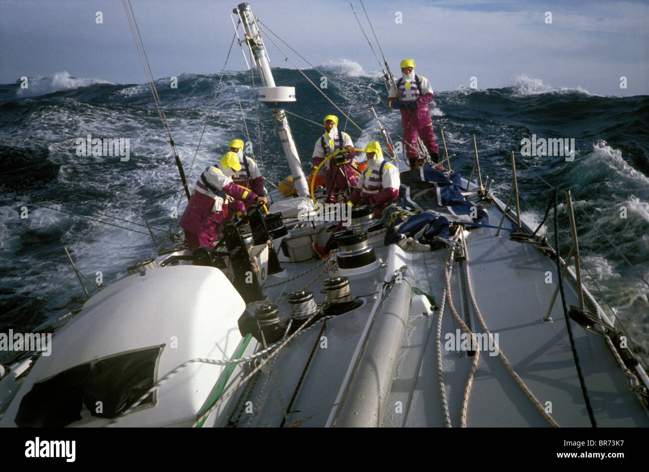 Whitbread yacht 1989 hi-res stock photography and images - Alamy