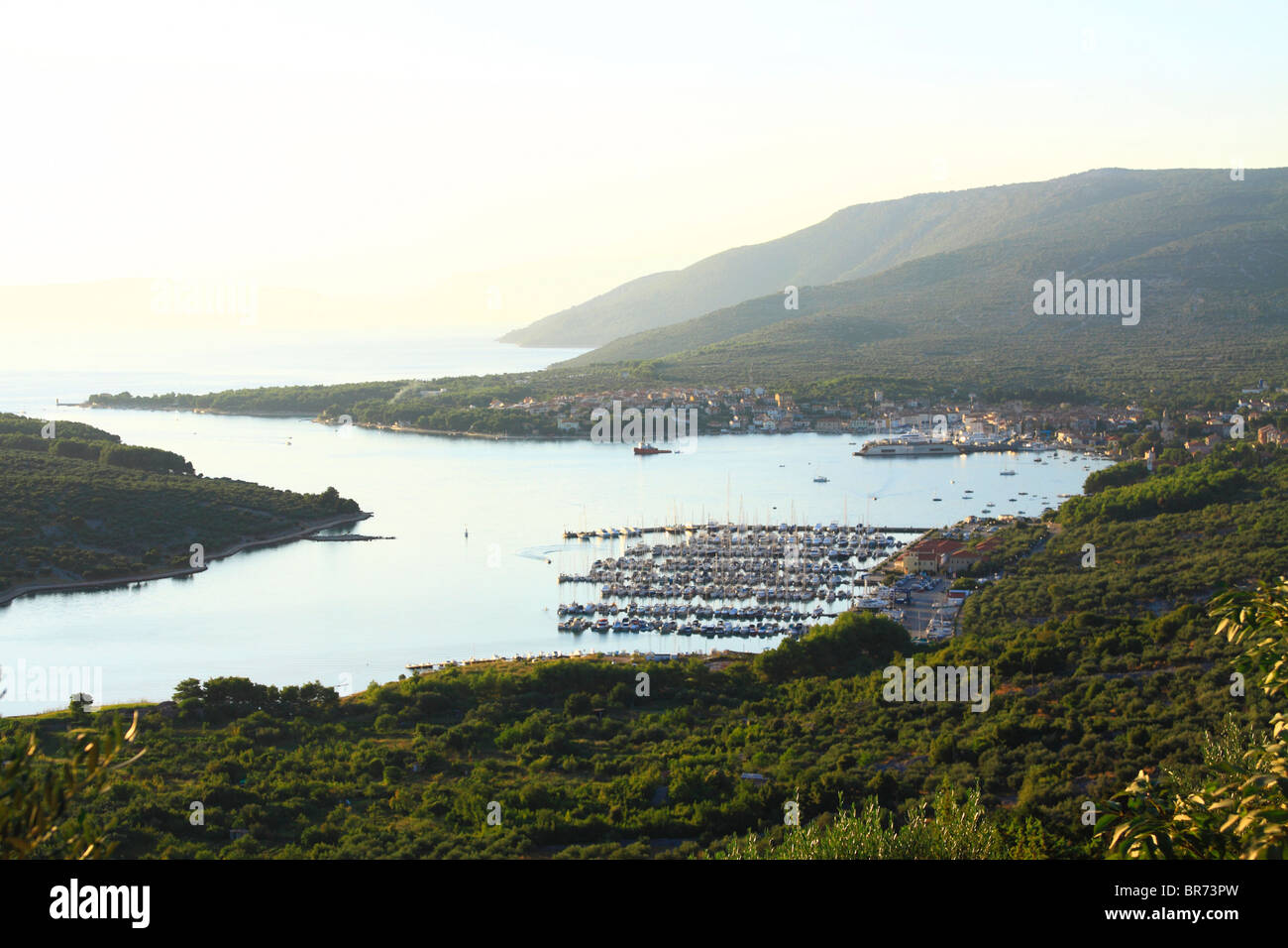 Cres town on Cres Island, Croatia Stock Photo - Alamy
