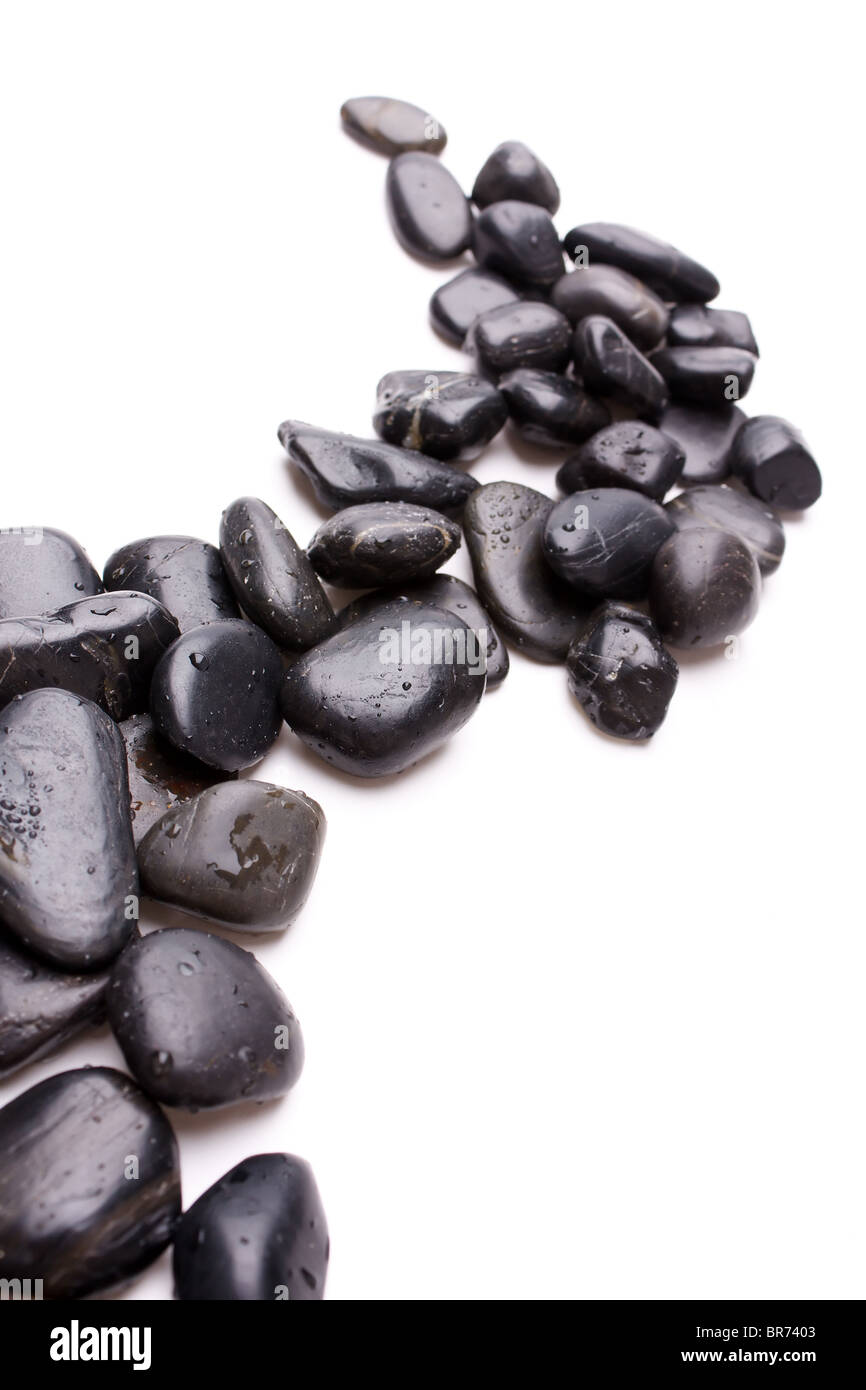 Stone rock zen background Cut Out Stock Images & Pictures - Alamy