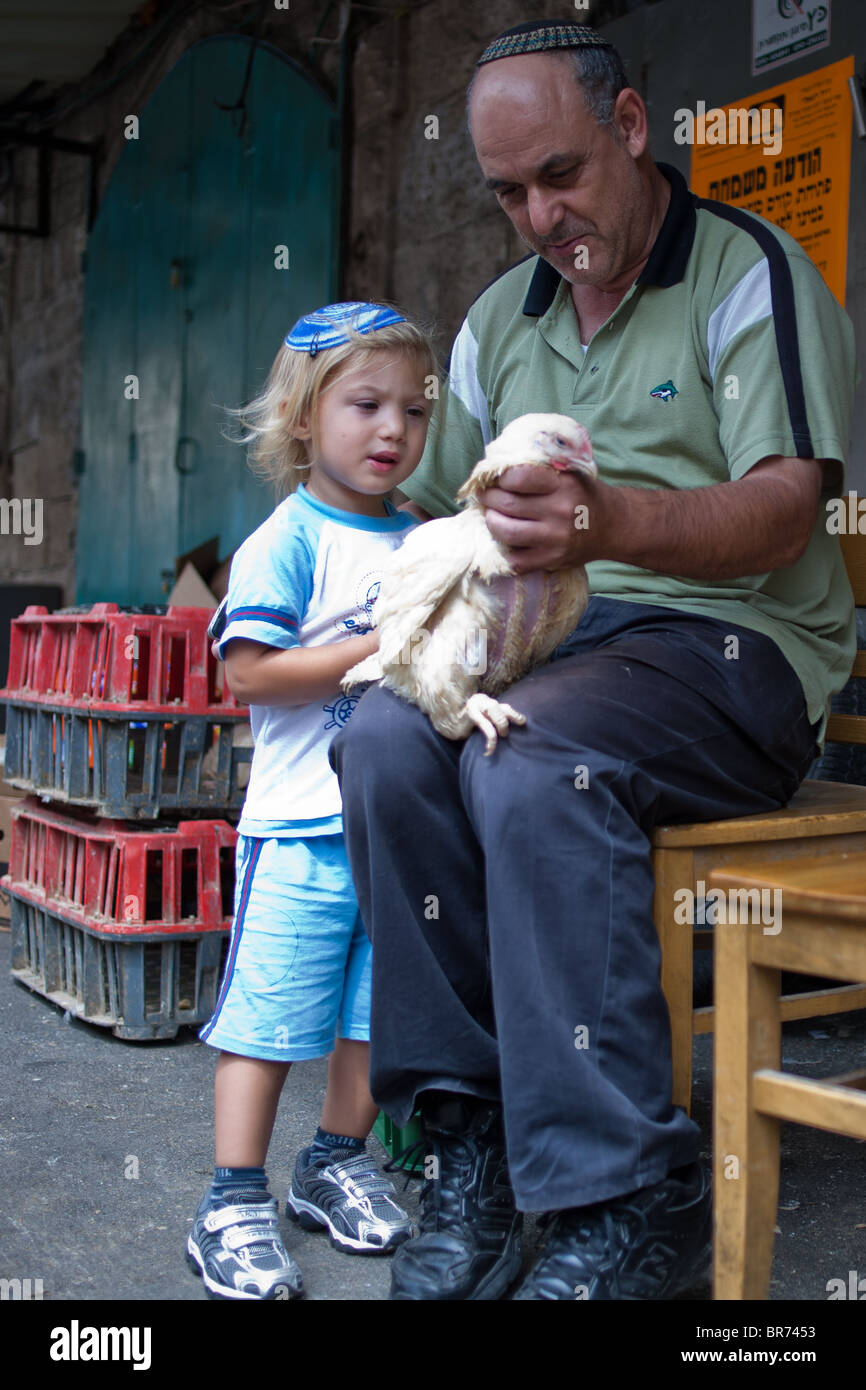 Just A Few Hours Ahead Of Yom Kippur Religious Jews Perform Kapparot
