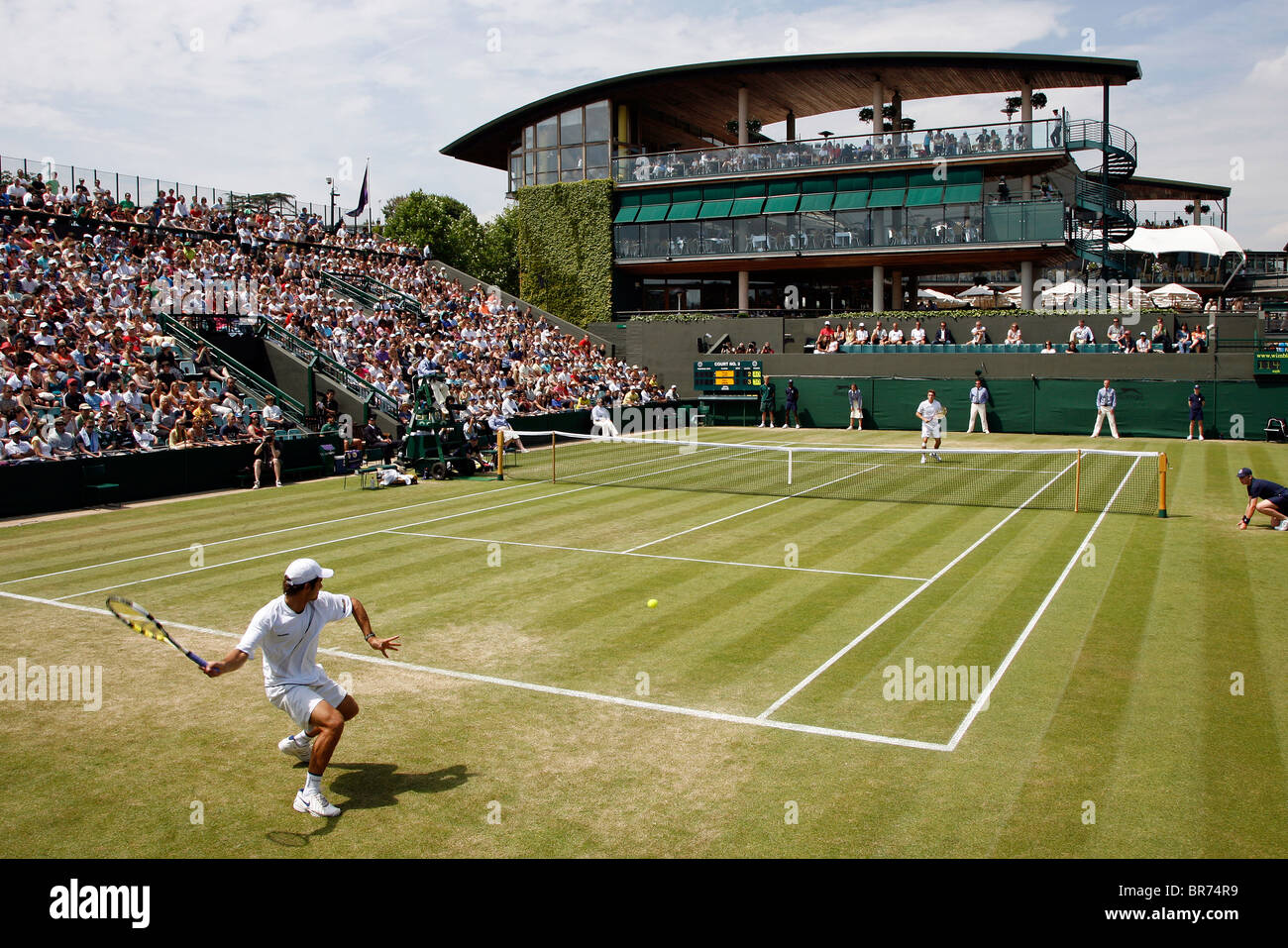 Tennis gv general view hi-res stock photography and images - Alamy