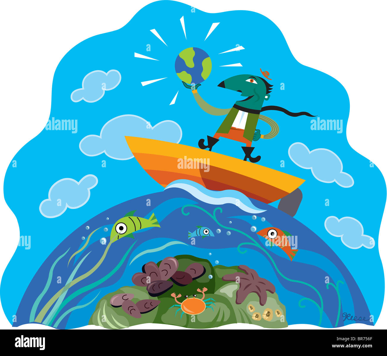 Captain of a boat hi-res stock photography and images - Alamy