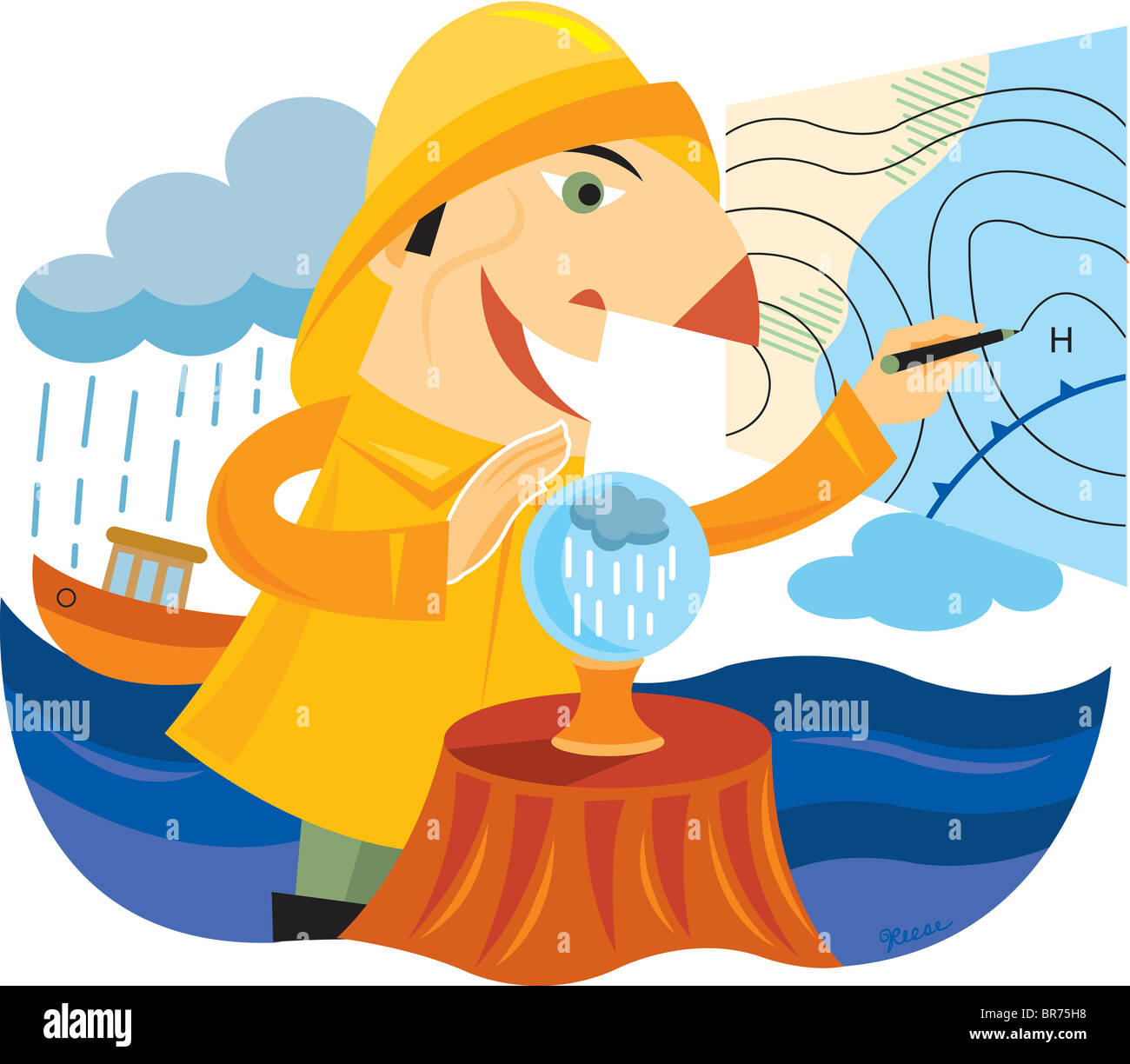 Weather teller hi-res stock photography and images - Alamy